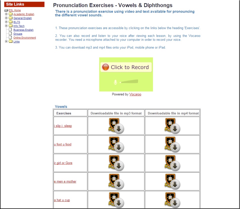 ‘Say Again?’ An In-house, Online, Self-Access Pronunciation Project for ...