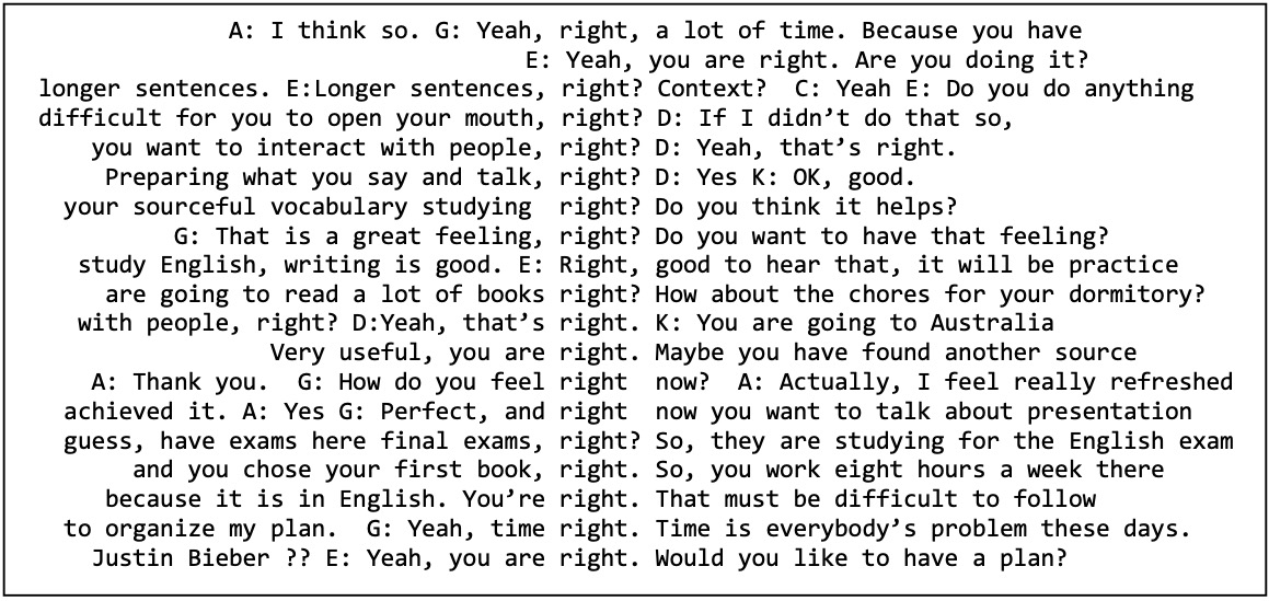 Analyzing Advising Sessions for Rapport-Building Discursive Elements ...
